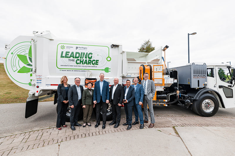 Emterra Group and Peel Region Launch Ontario's First Fully Electric Wa